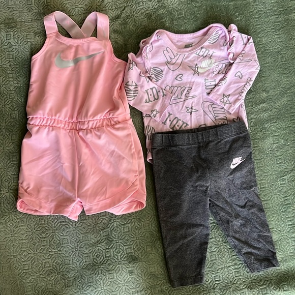 Nike | Matching Sets | Baby Girl Nike Bundle 6m | Poshmark